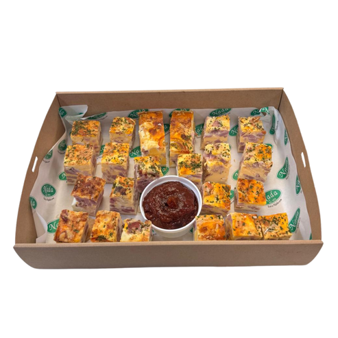 Bacon & Egg Slice Platter – Nada Bakery